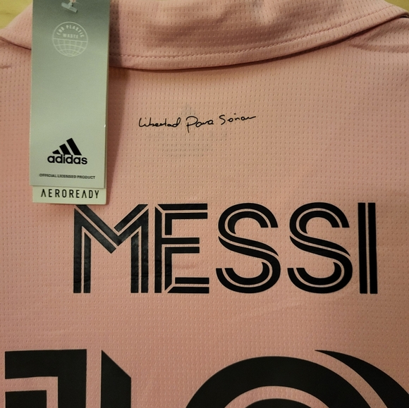 adidas | Shirts | Bnwt Messi Inter Miami Pink Home Jersey | Poshmark